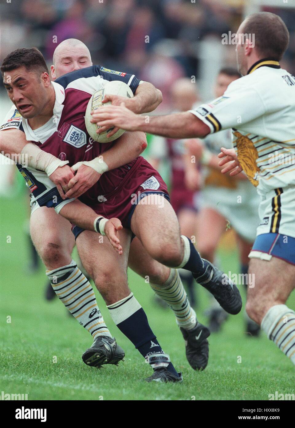 MARTYN MOANA & IAN TONKS CASTLEFORD TIGERS V HALIFAX BS 14 May 1997 ...