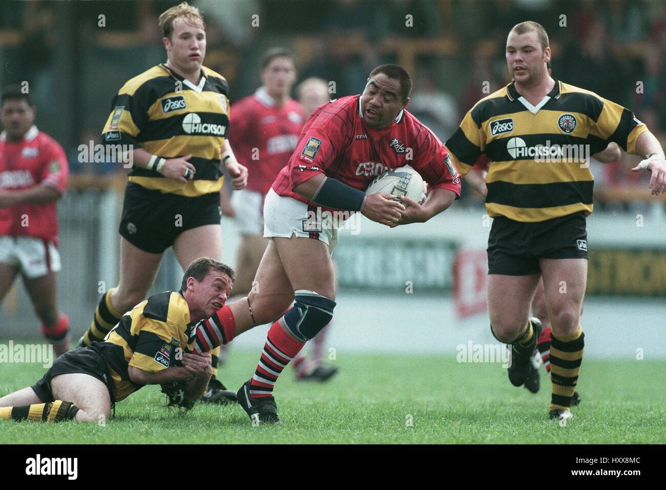 ESENE FAIMALO & MIKE FORD CASTLEFORD TIGERS V SALFORD R 19 May 1997 ...