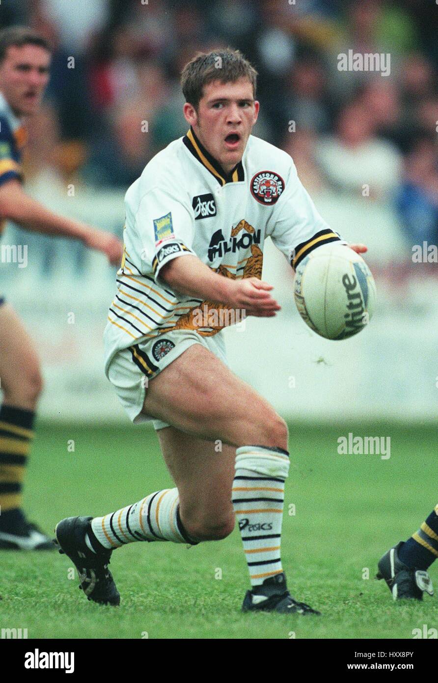 DANNY ORR CASTLEFORD TIGERS RLFC 31 May 1997 Stock Photo - Alamy