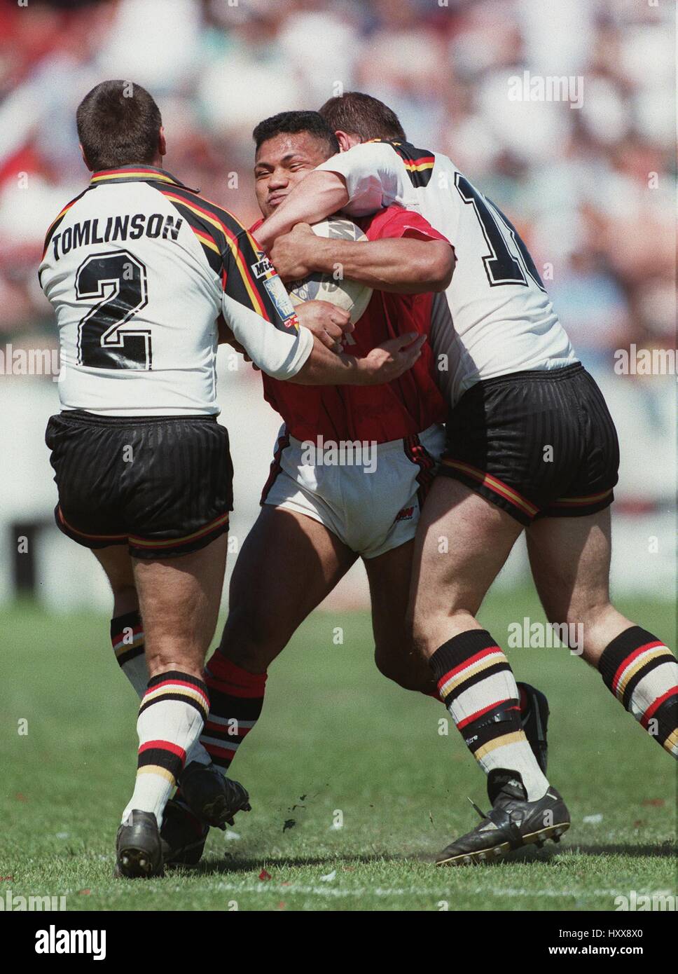 FATA SINI TOMLINSON & KNOX SALFORD REDS V BRADFORD BULLS 02 June 1997 ...