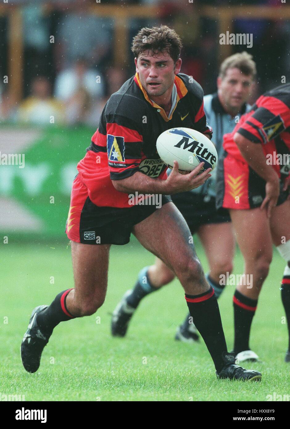 ROBBIE KEARNS WESTERN REDS RLFC 09 June 1997 Stock Photo - Alamy