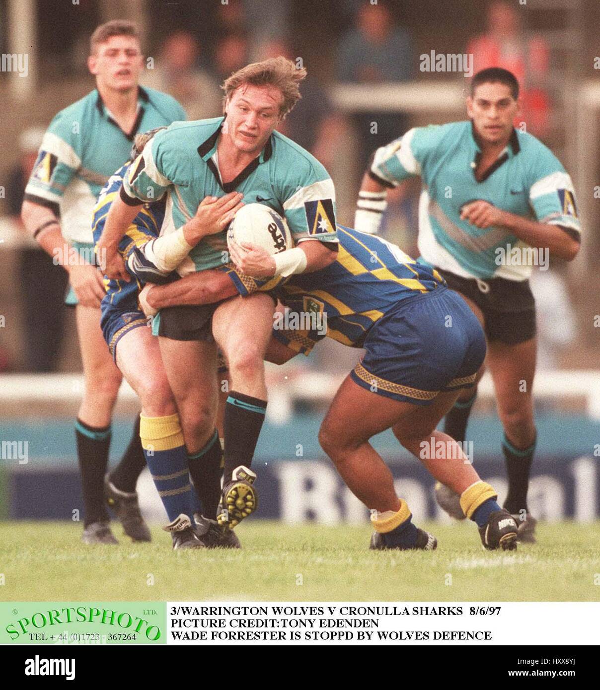 Wade forrester warrington wolves cronulla hi-res stock photography and ...