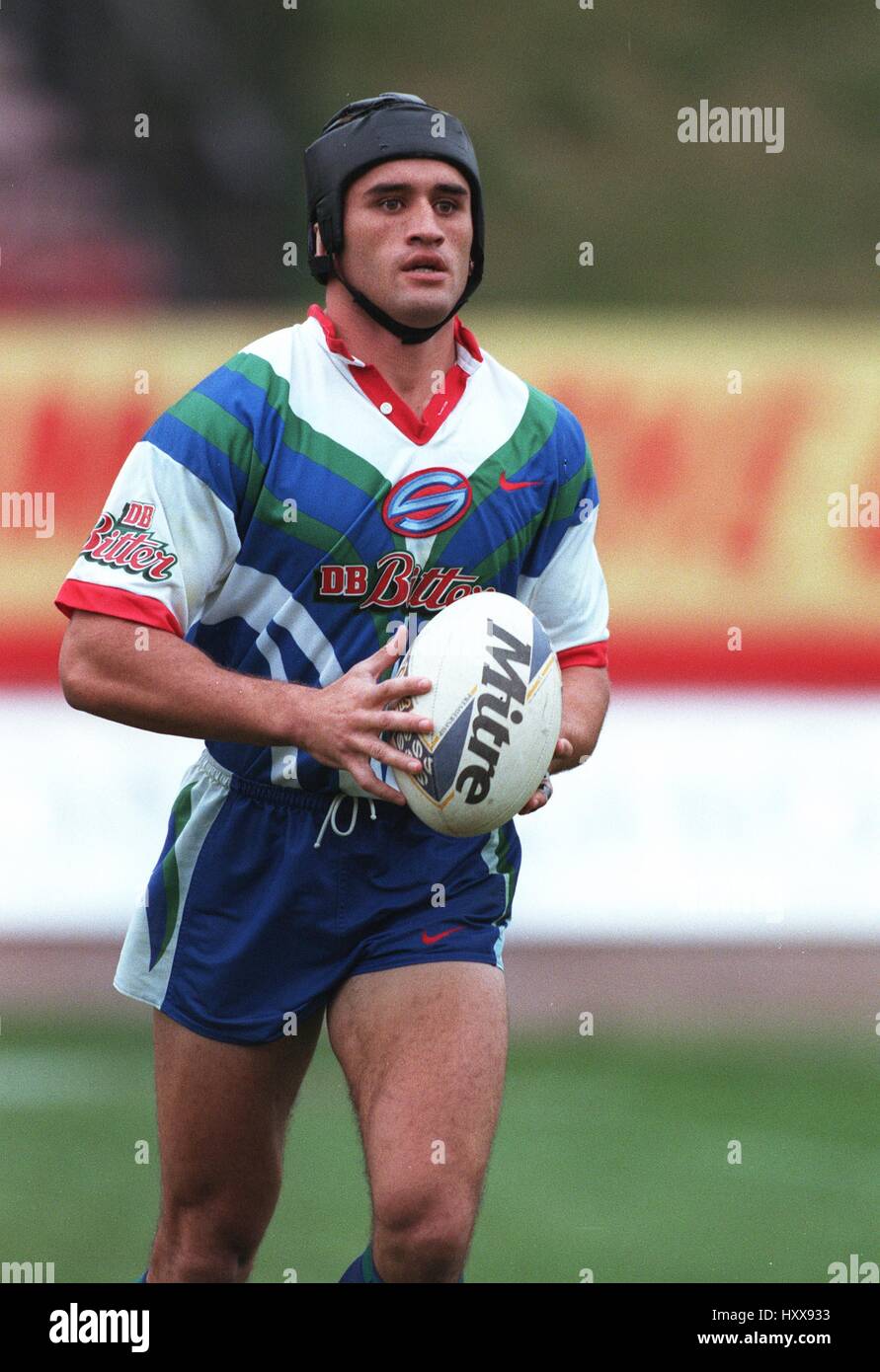 BRIAN HENARE AUCKLAND WARRIORS 16 June 1997 Stock Photo - Alamy