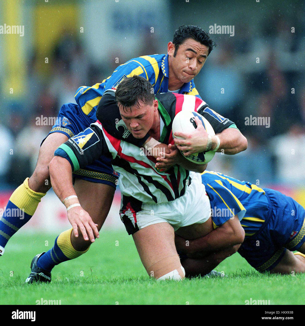 PHIL ADAMSON & VAGANA WARRINGTON WOLVES V PENRITH P 16 June 1997 Stock ...
