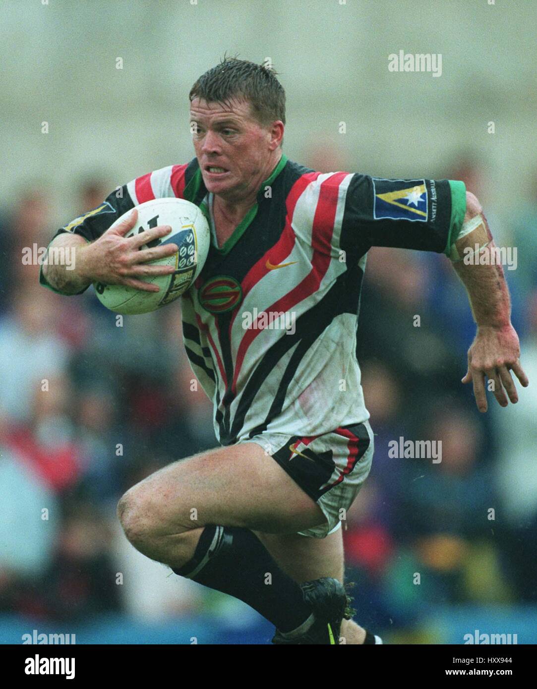 DANNY FARRAR PENRITH PANTHERS RLFC 16 June 1997 Stock Photo - Alamy