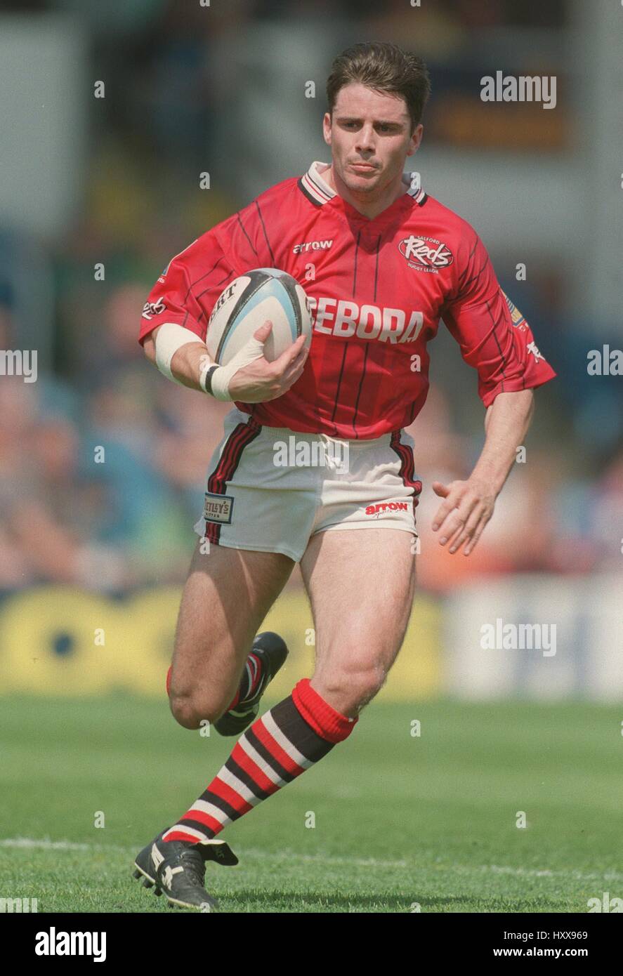 STEVE BLAKELEY SALFORD REDS RLFC 08 July 1997 Stock Photo - Alamy