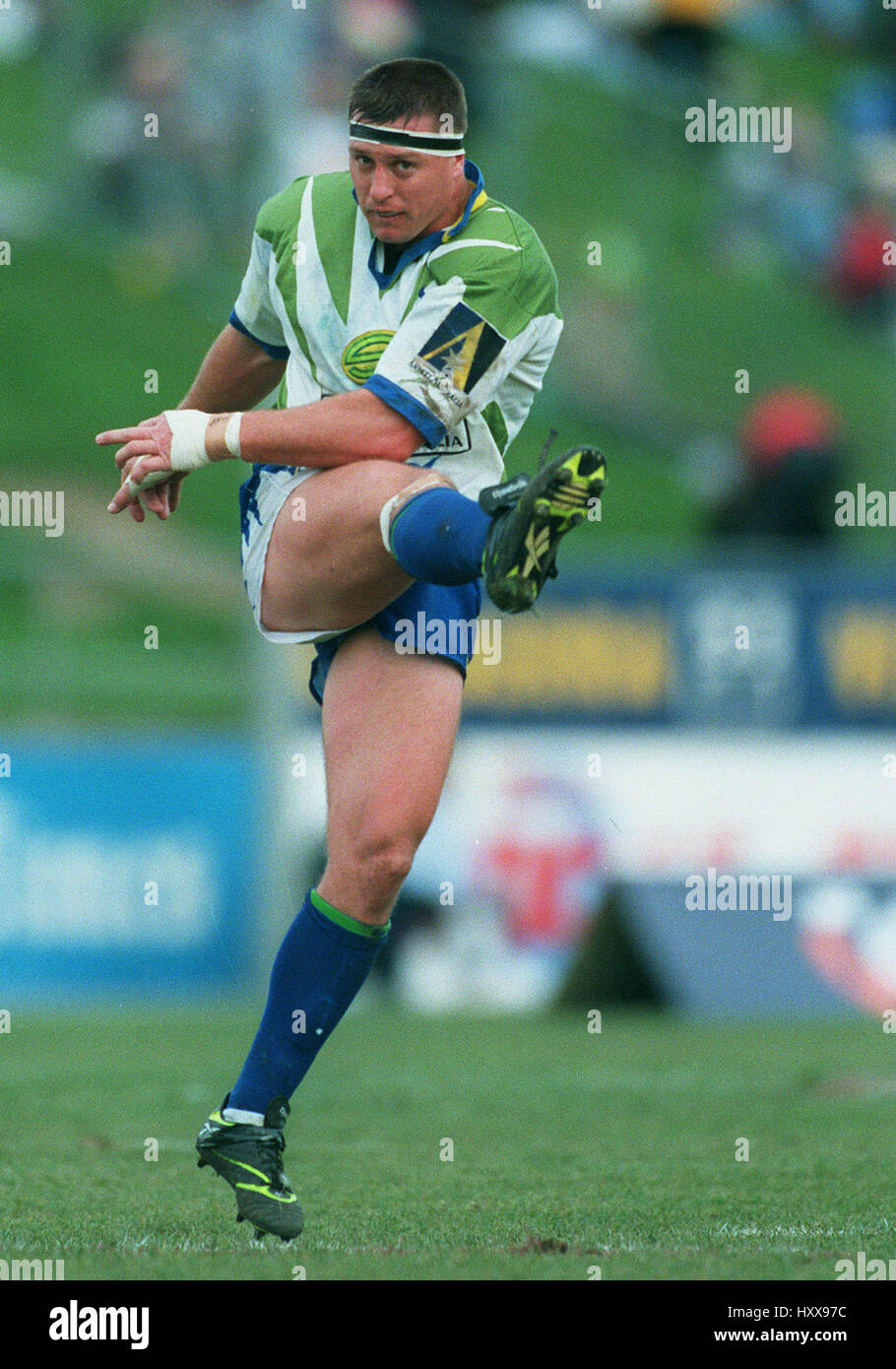DAVID FURMER CANBERRA RAIDERS 14 July 1997 Stock Photo - Alamy