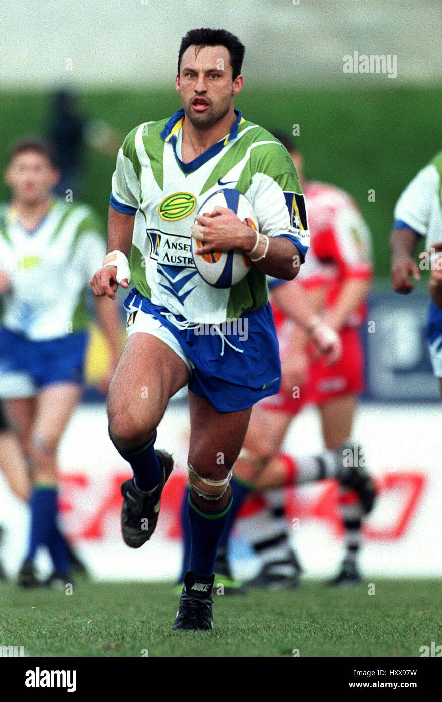 LAURIE DALEY CANBERRA RAIDERS 14 July 1997 Stock Photo - Alamy