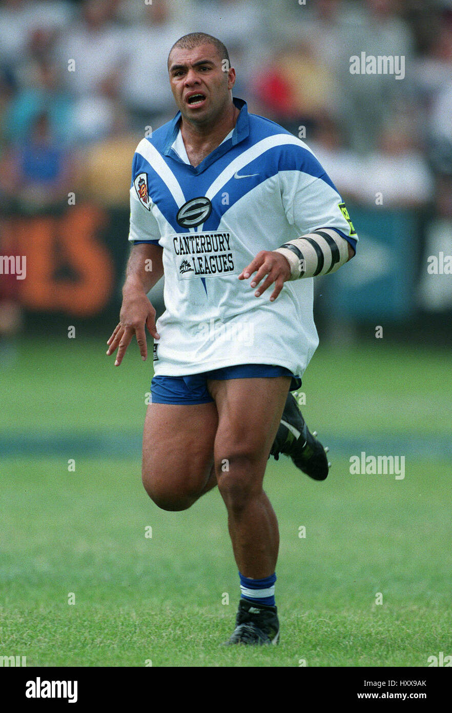 JAMES PICKERING CANTERBURY BULLDOGS RLFC 22 July 1997 Stock Photo - Alamy