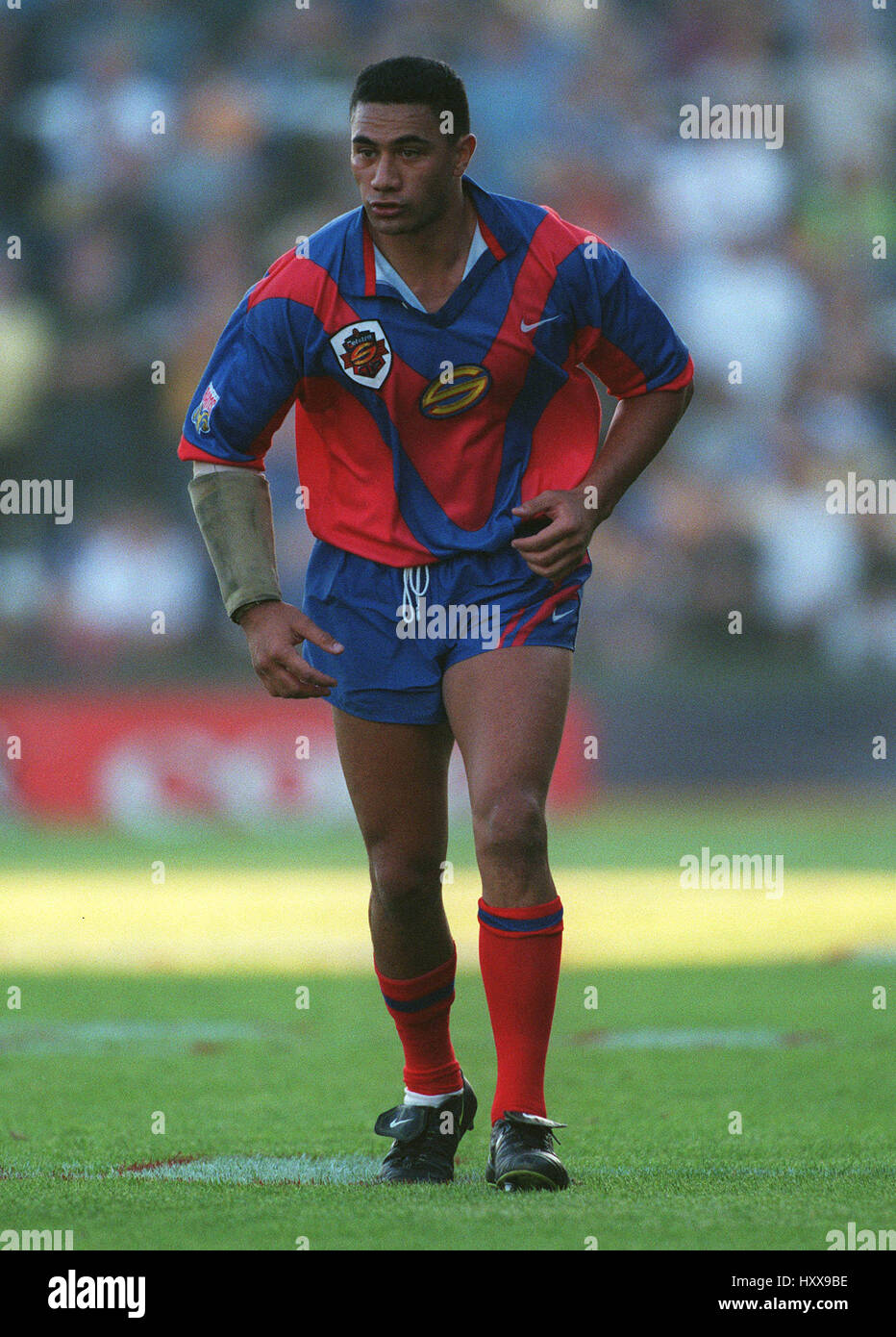 SOLOMON KIRI ADELAIDE RAMS RLFC 22 July 1997 Stock Photo - Alamy