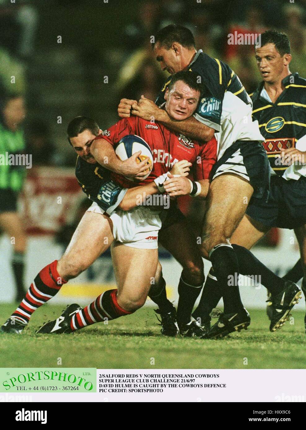ANDY PLATT CAUGHT BY DEFENCE NORTH QUEENSLAND V SALFORD R 21 June 1997 ...