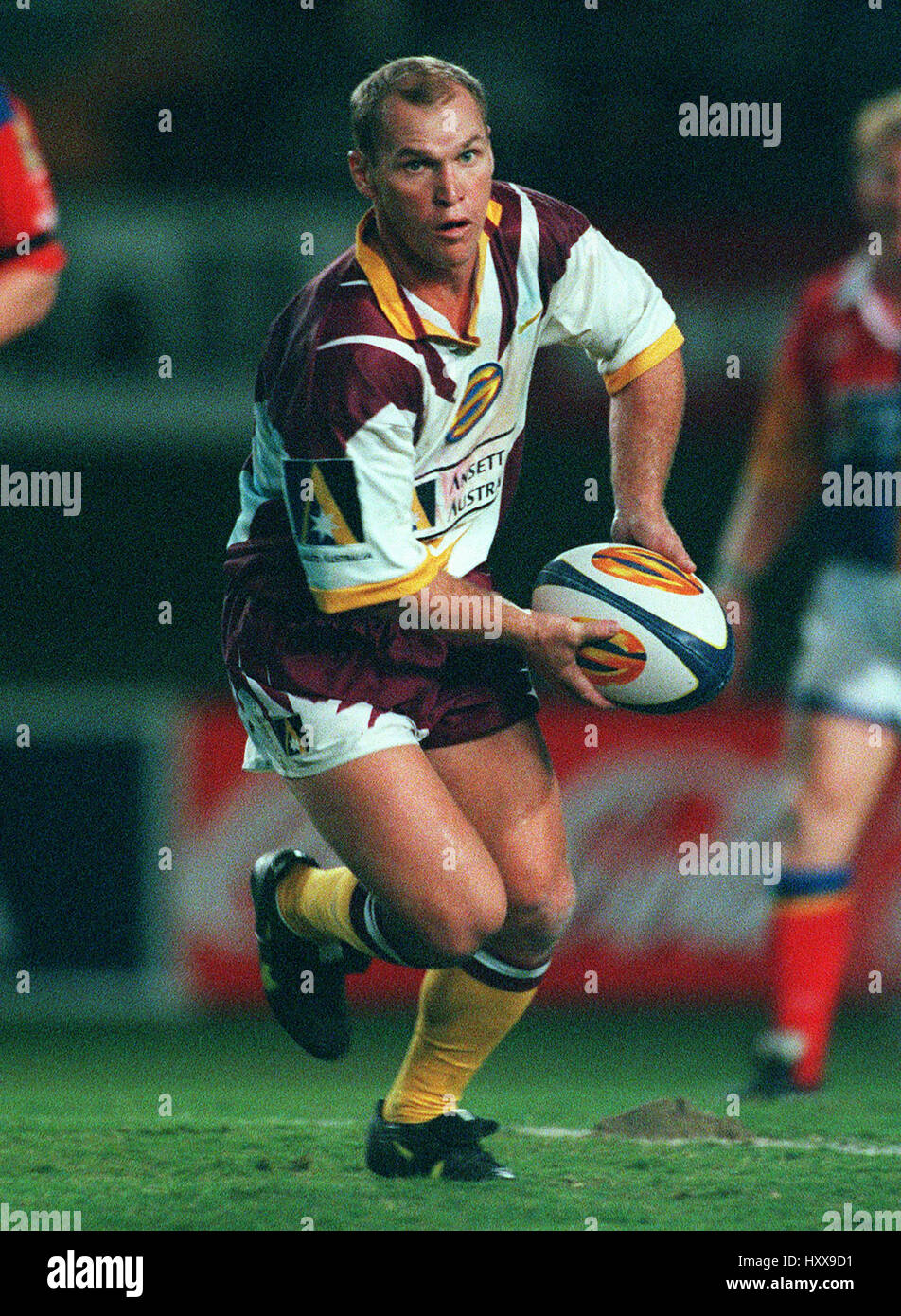 ALLAN LANGER BRISBANE BRONCOS 24 July 1997 Stock Photo - Alamy