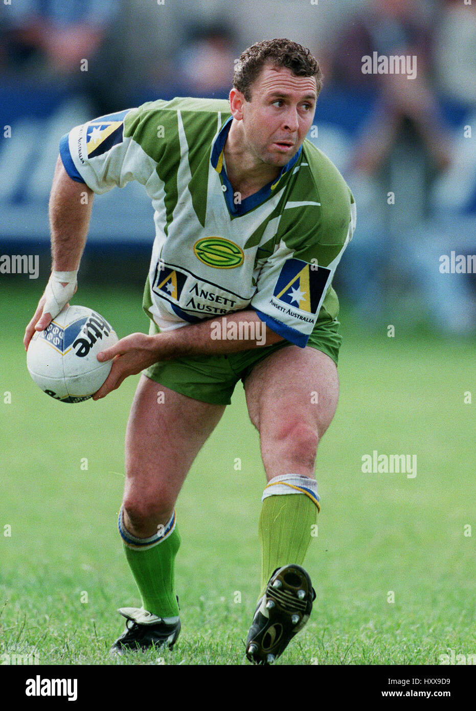 RICKY STUART CANBERRA RAIDERS 29 July 1997 Stock Photo - Alamy