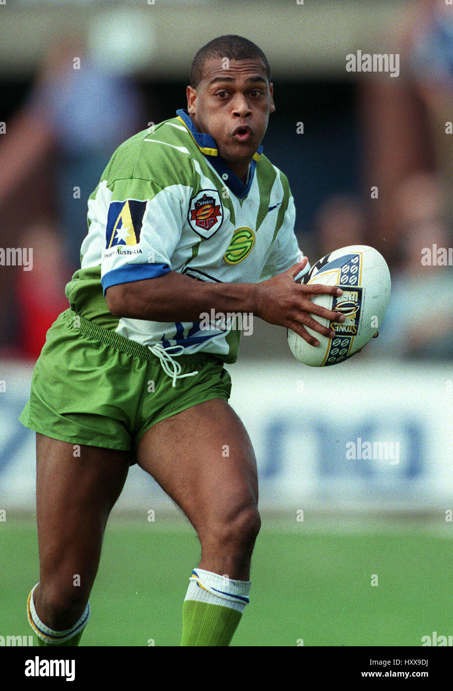 KEN NAGAS CANBERRA RAIDERS 29 July 1997 Stock Photo - Alamy