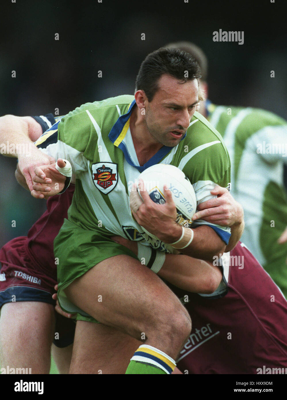 LAURIE DALEY CANBERRA RAIDERS RLFC 29 July 1997 Stock Photo - Alamy