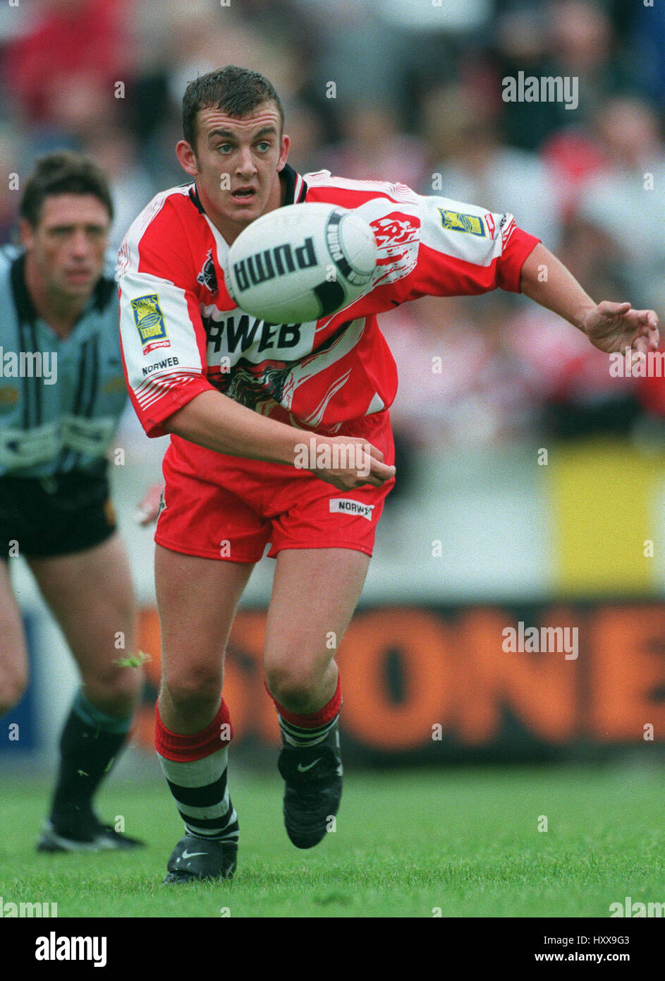 IAN TALBOT WIGAN WARRIORS RLFC 06 August 1997 Stock Photo - Alamy