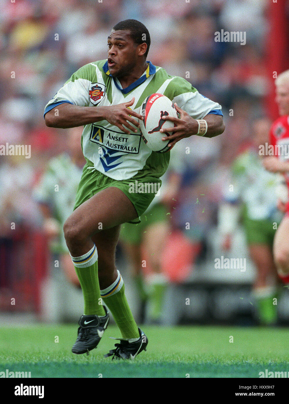 KEN NAGAS CANBERRA RAIDERS RLFC 06 August 1997 Stock Photo - Alamy