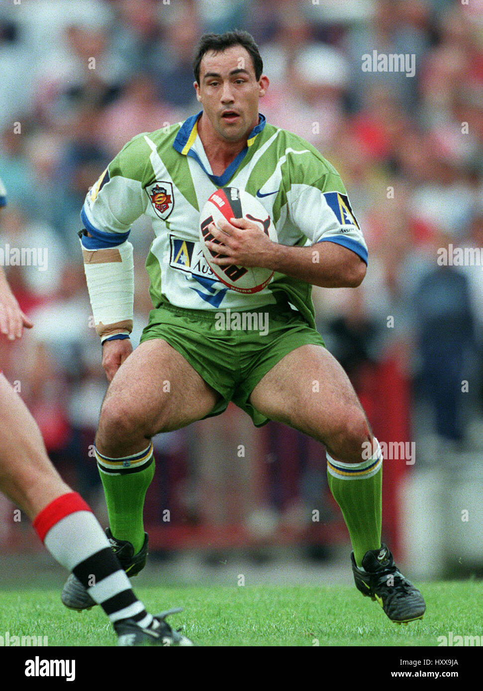 JASON CROKER CANBERRA RAIDERS RLFC 07 August 1997 Stock Photo - Alamy