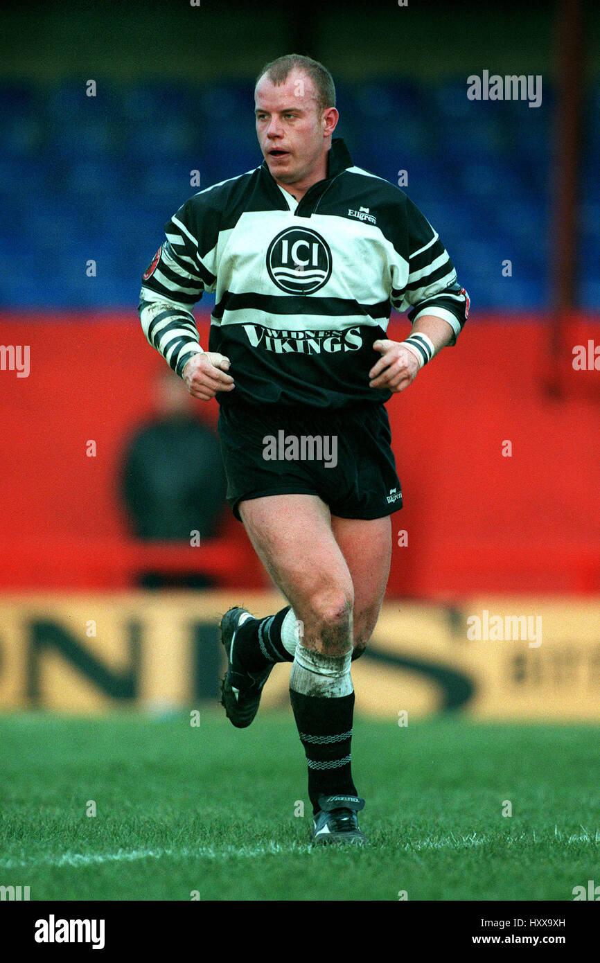 CRAIG MAKIN WIDNES VIKINGS RLFC 09 February 1998 Stock Photo - Alamy