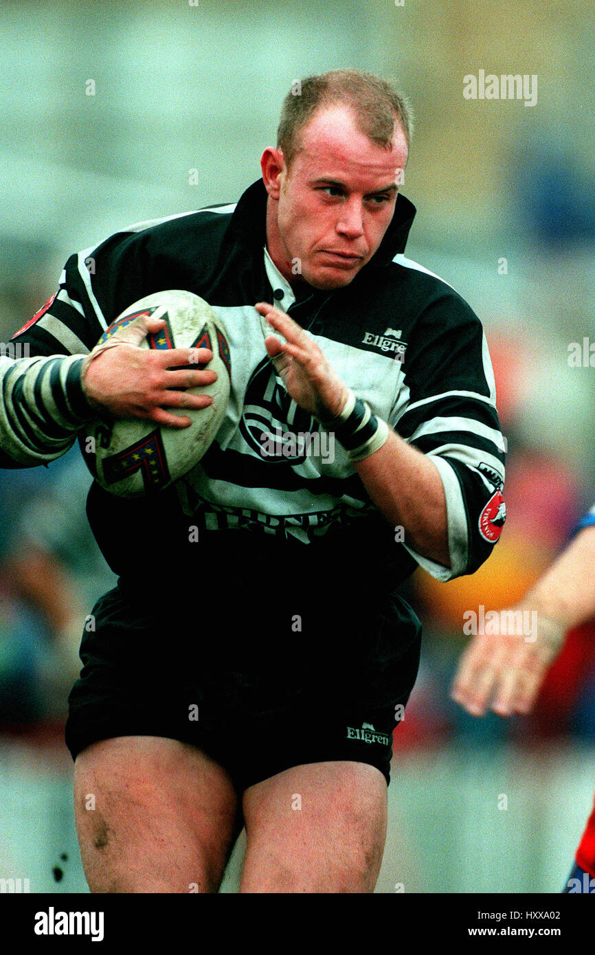 CRAIG MAKIN WIDNES VIKINGS RLFC 09 February 1998 Stock Photo - Alamy