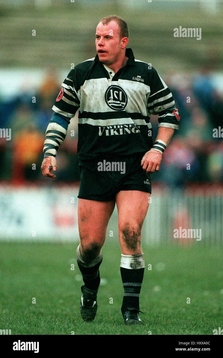 CRAIG MAKIN WIDNES VIKINGS RLFC 09 February 1998 Stock Photo - Alamy