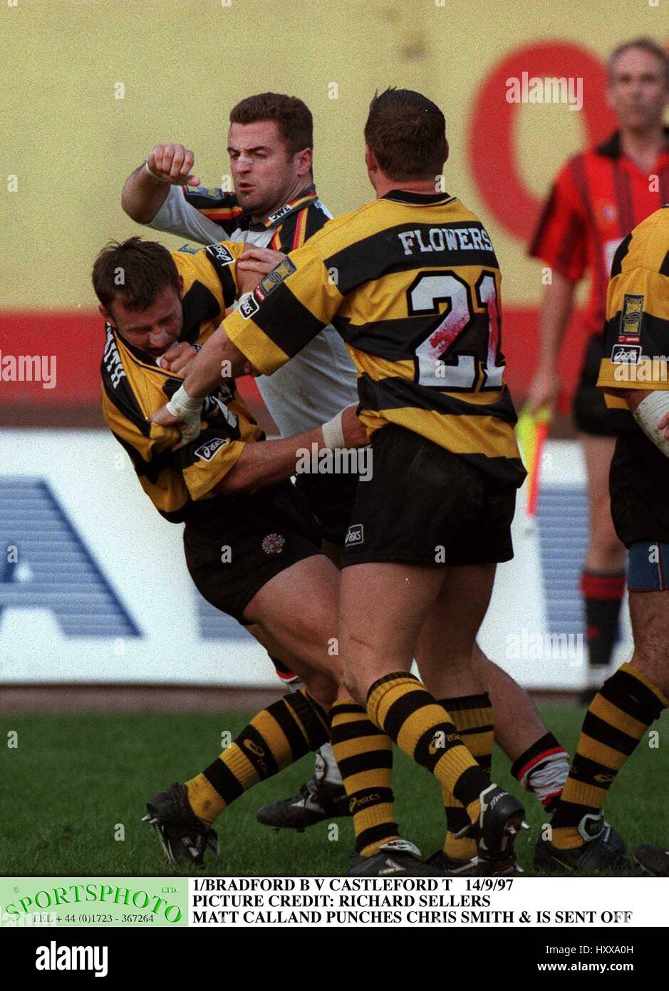 MATT CALLAND & CHRIS SMITH BRADFORD BULLS V CASTLEFORD T 14 September ...