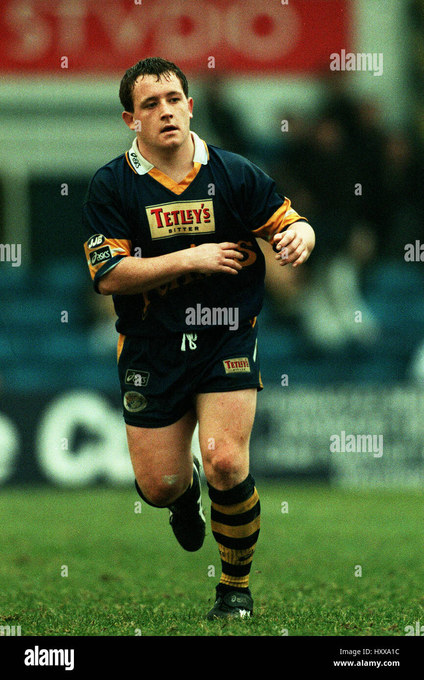 DEAN LAWFORD LEEDS RHINOS RLFC 17 February 1998 Stock Photo - Alamy