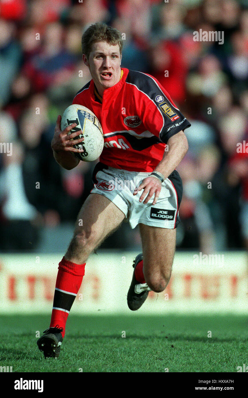 GARY BROADBENT SALFORD REDS RLFC 17 March 1998 Stock Photo - Alamy