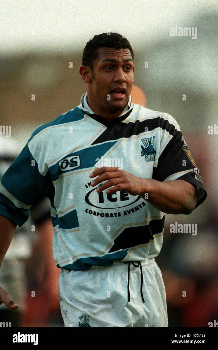 ALAN HUNTE HULL SHARKS RLFC 17 March 1998 Stock Photo - Alamy