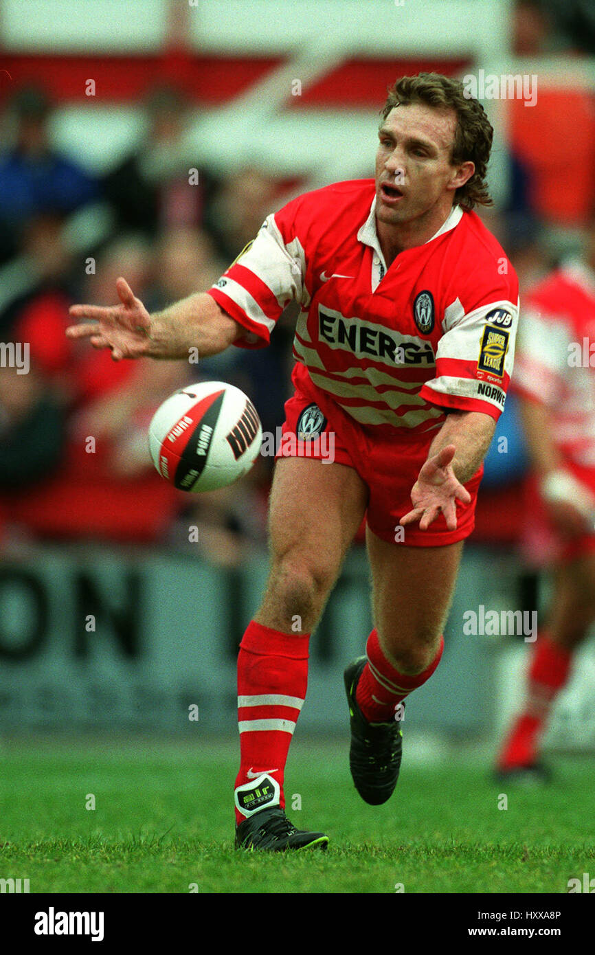 ROBBIE MCCORMACK WIGAN WARRIORS RLFC 24 March 1998 Stock Photo - Alamy