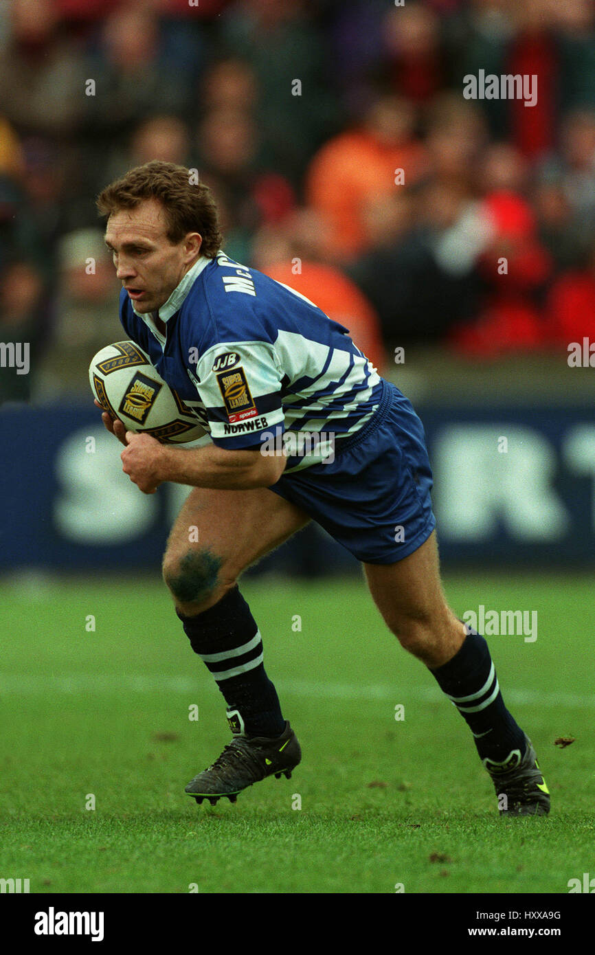 ROBBIE MCCORMACK WIGAN WARRIORS RLFC 14 April 1998 Stock Photo - Alamy