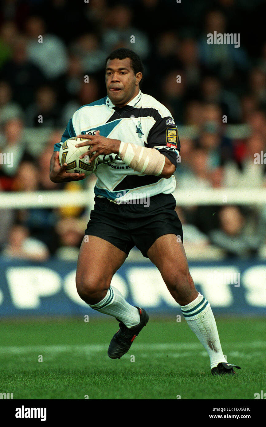 FILEMONI SERU HULL SHARKS RLFC 28 April 1998 Stock Photo - Alamy