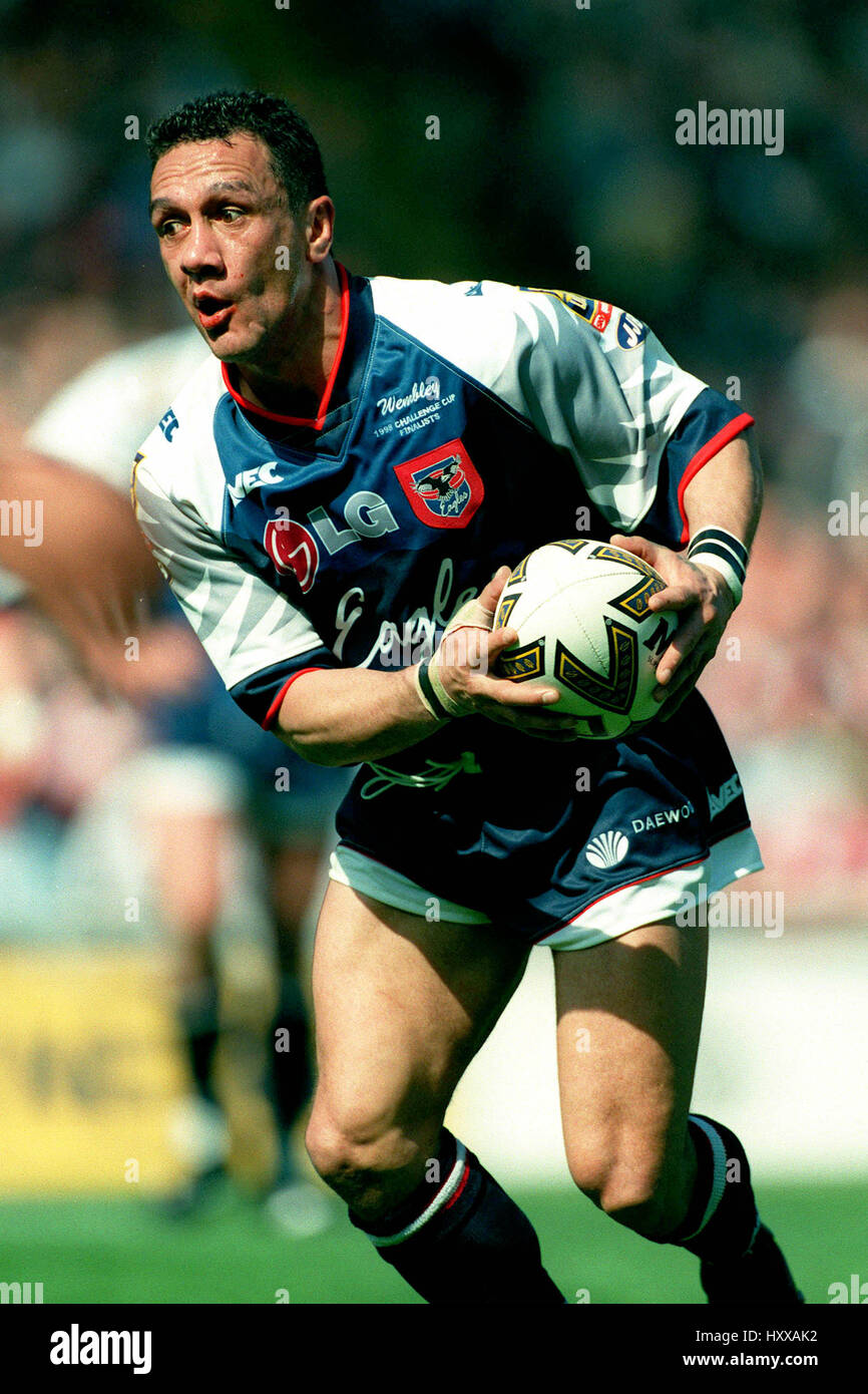 DAVID WATSON SHEFFIELD EAGLES RLFC 05 May 1998 Stock Photo - Alamy
