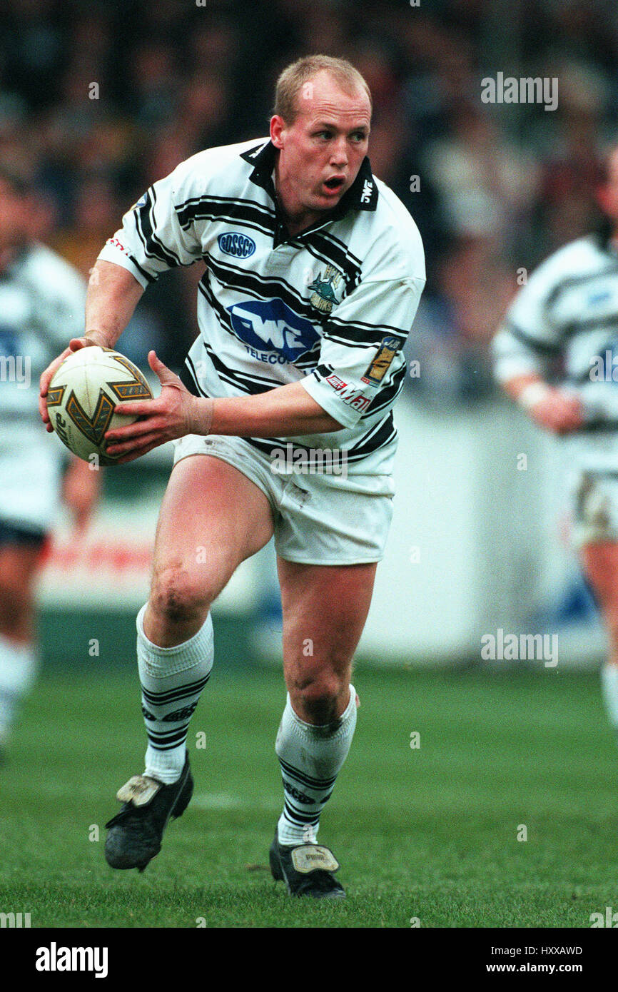GRAHAM HALLAS HULL SHARKS RLFC 14 February 1999 Stock Photo - Alamy