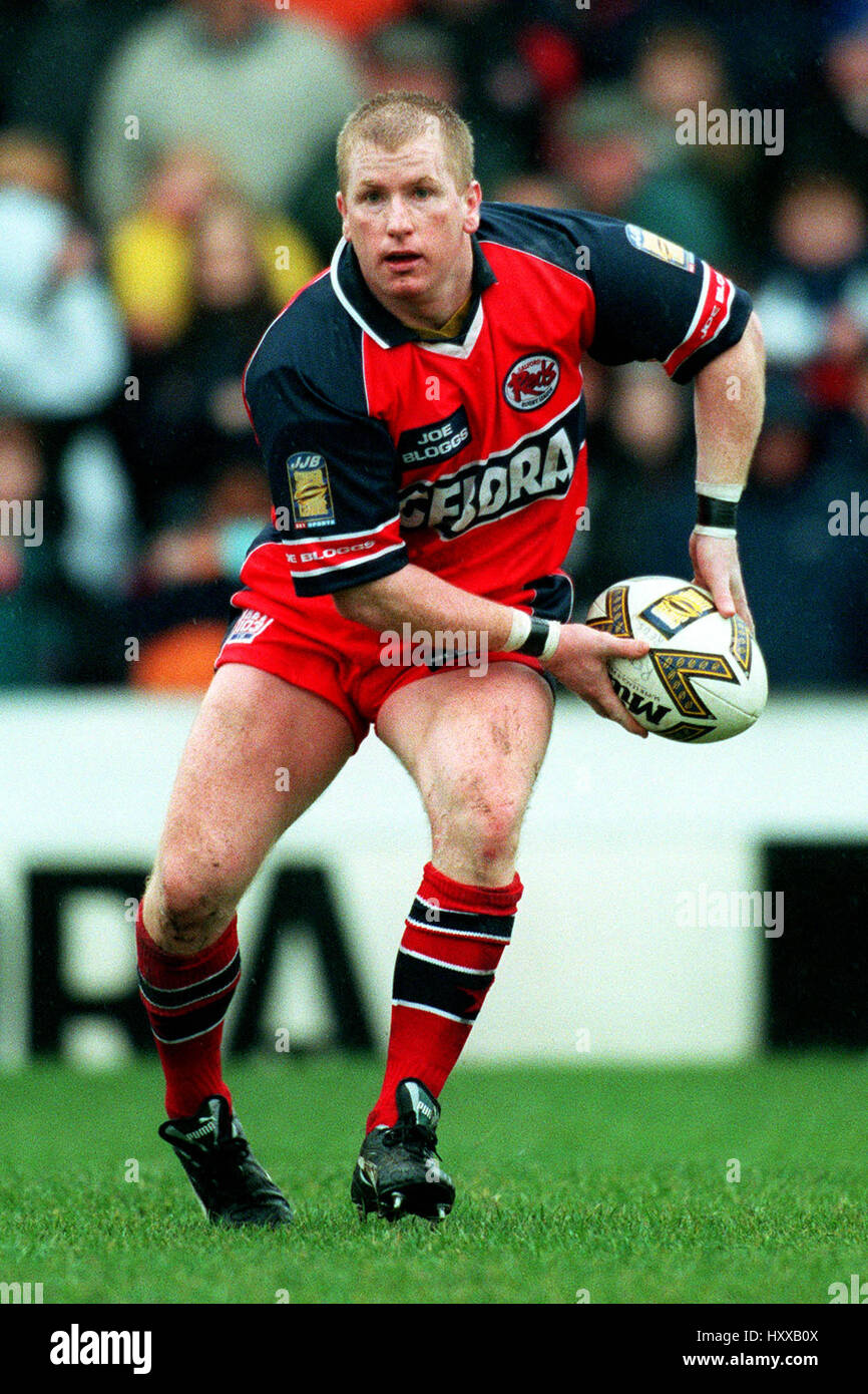 MARTIN CROMPTON SALFORD REDS RLFC 08 March 1999 Stock Photo - Alamy