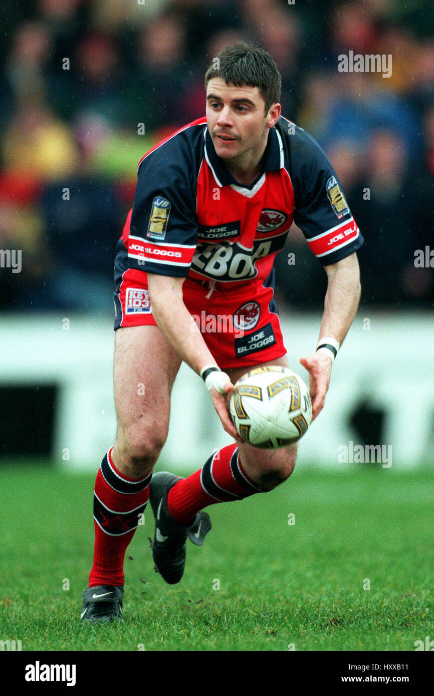 STEVEN BLAKELEY SALFORD REDS RLFC 08 March 1999 Stock Photo - Alamy