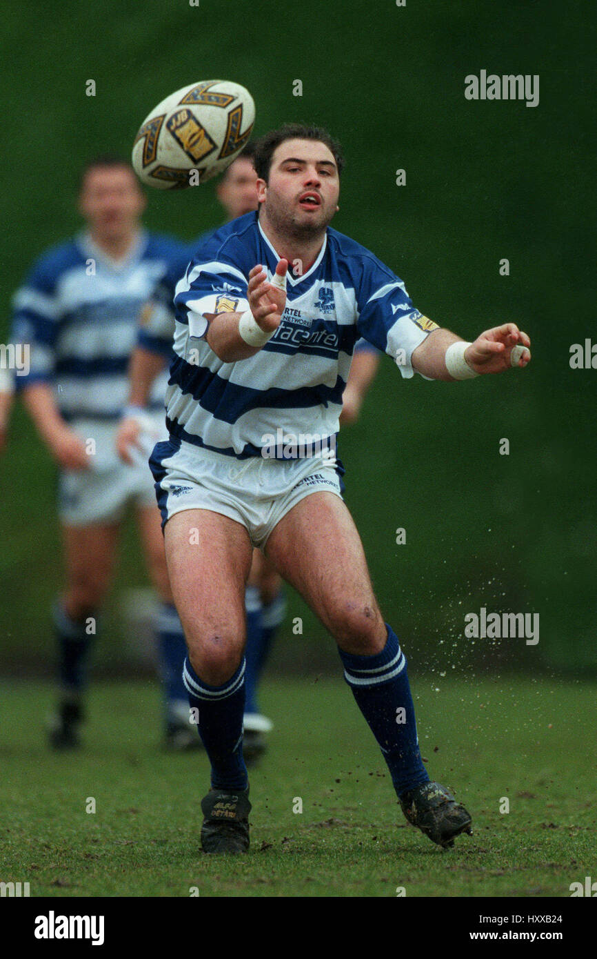 GRAHAM HOLROYD HALIFAX BLUE SOX RLFC 08 March 1999 Stock Photo - Alamy