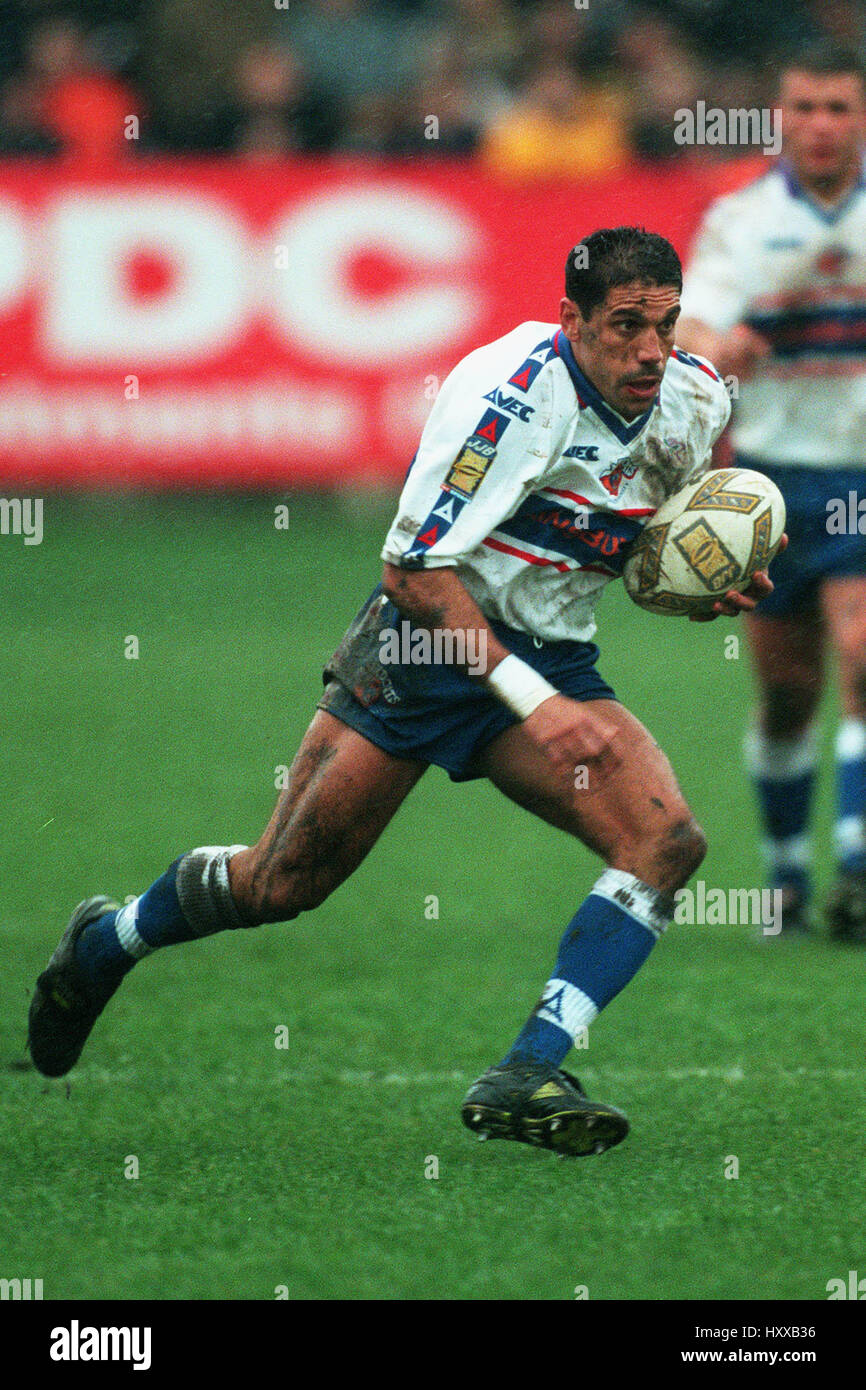 SHANE KENWARD WAKEFIELD TRINITY WILDCATS 09 March 1999 Stock Photo - Alamy