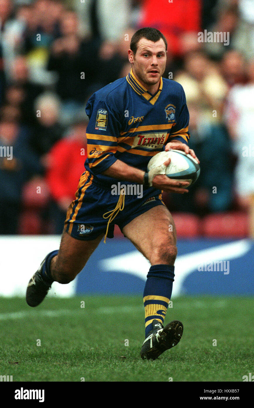 LEE JACKSON LEEDS RHINOS RLFC 14 March 1999 Stock Photo - Alamy