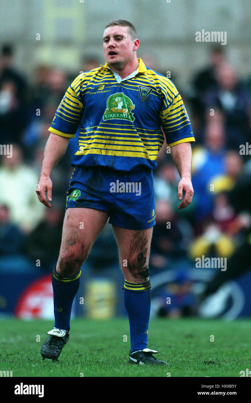 SCOTT WILSON WARRINGTON WOLVES RLFC 27 March 1999 Stock Photo - Alamy