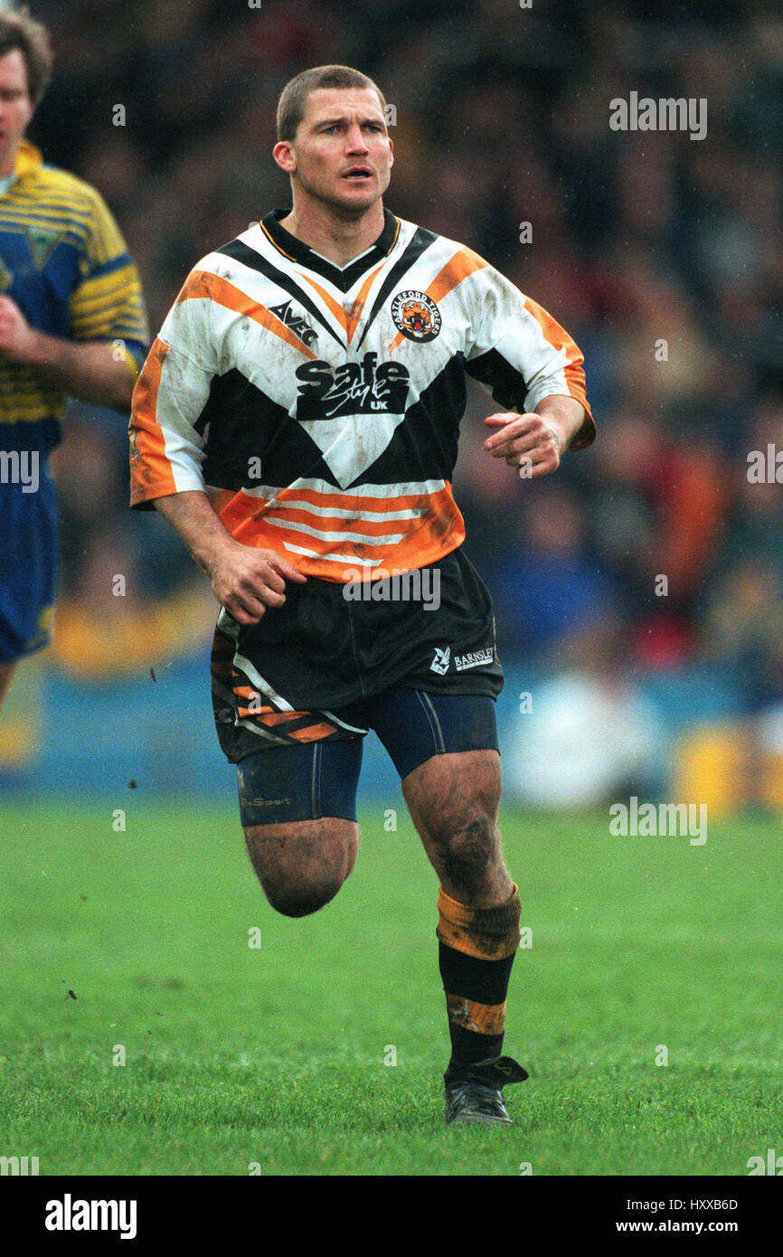 DALE FRITZ CASTLEFORD TIGERS RLFC 27 March 1999 Stock Photo - Alamy