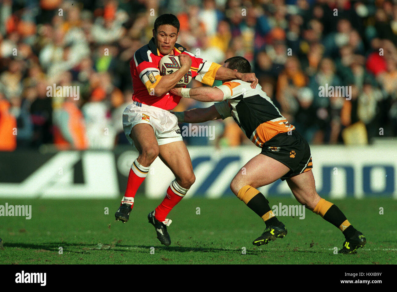 JOHN TIMU & FRANCIS MALONEY CASTLEFORD V LONDON BRONCOS 20 March 1999 ...