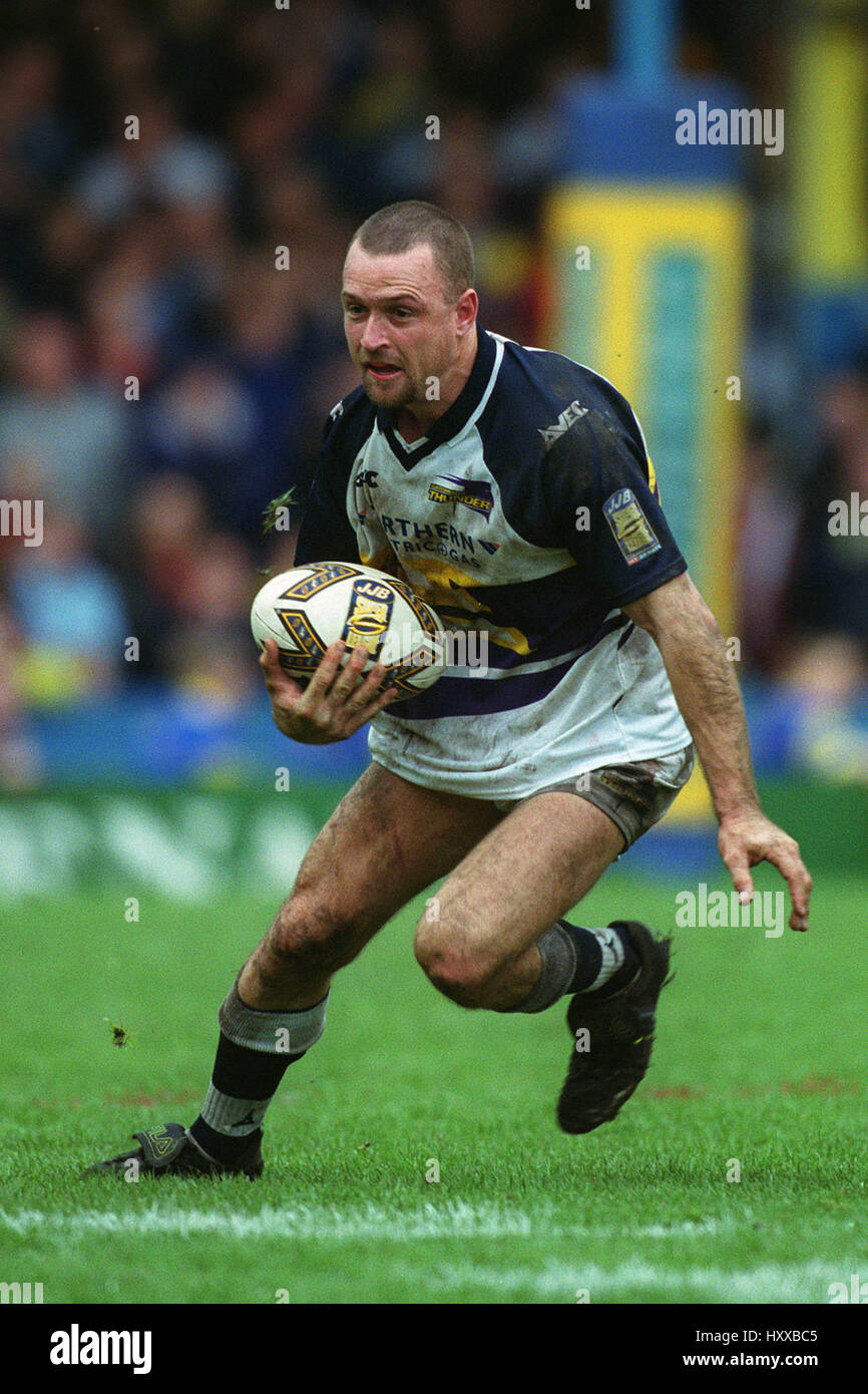 DAVID MAIDEN GATESHEAD THUNDER RLFC 05 April 1999 Stock Photo - Alamy