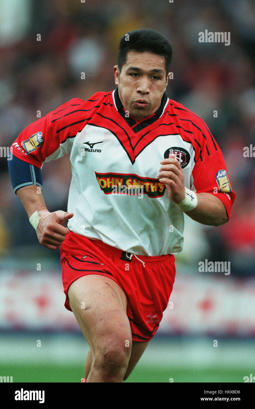 APOLLO PERELINI ST. HELENS RLFC 07 April 1999 Stock Photo - Alamy