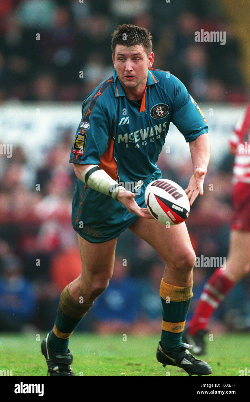 JULIAN O'NEILL ST. HELENS RLFC 07 April 1999 Stock Photo - Alamy