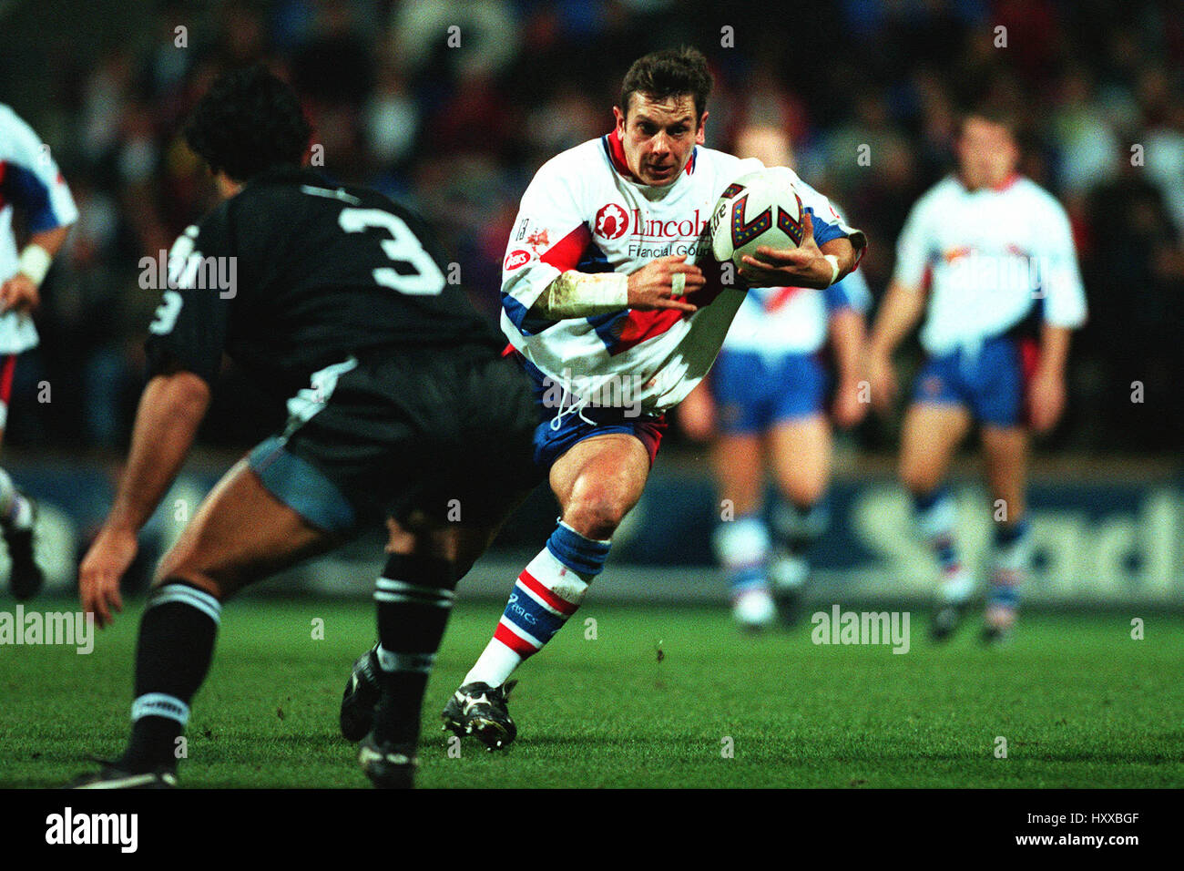 TONY SMITH KEVIN IRO GREAT BRITAIN V NEW ZEALAND 07 November 1998 Stock ...