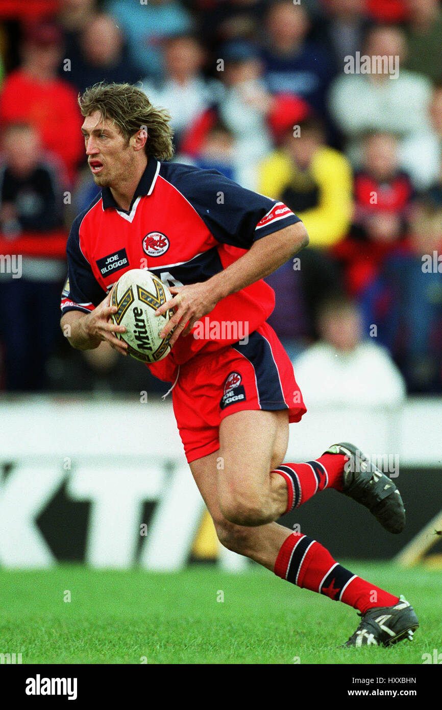 PAUL CARIGE SALFORD REDS RLFC 11 April 1999 Stock Photo - Alamy