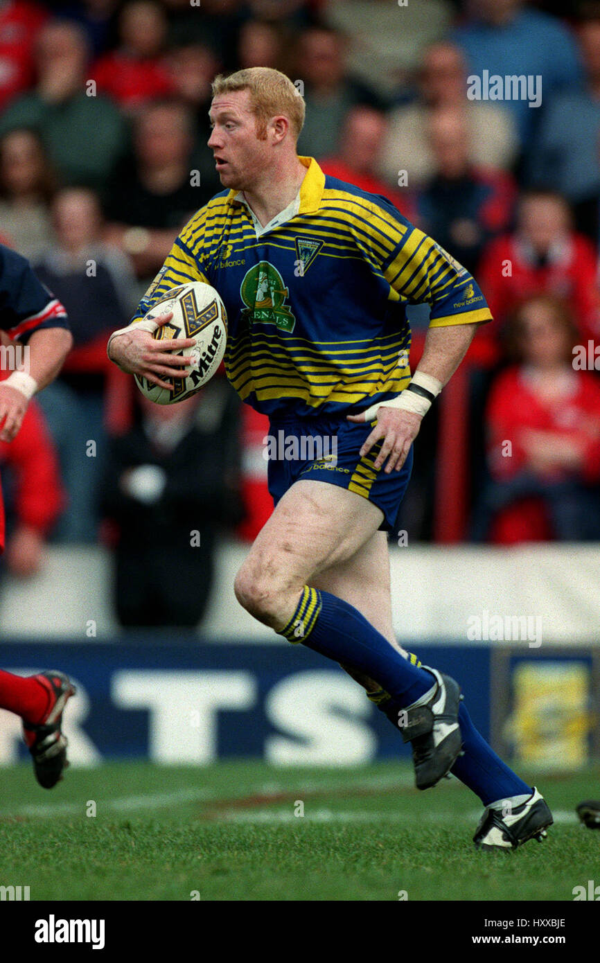 JASON ROACH WARRINGTON WOLVES RLFC 01 April 1999 Stock Photo - Alamy