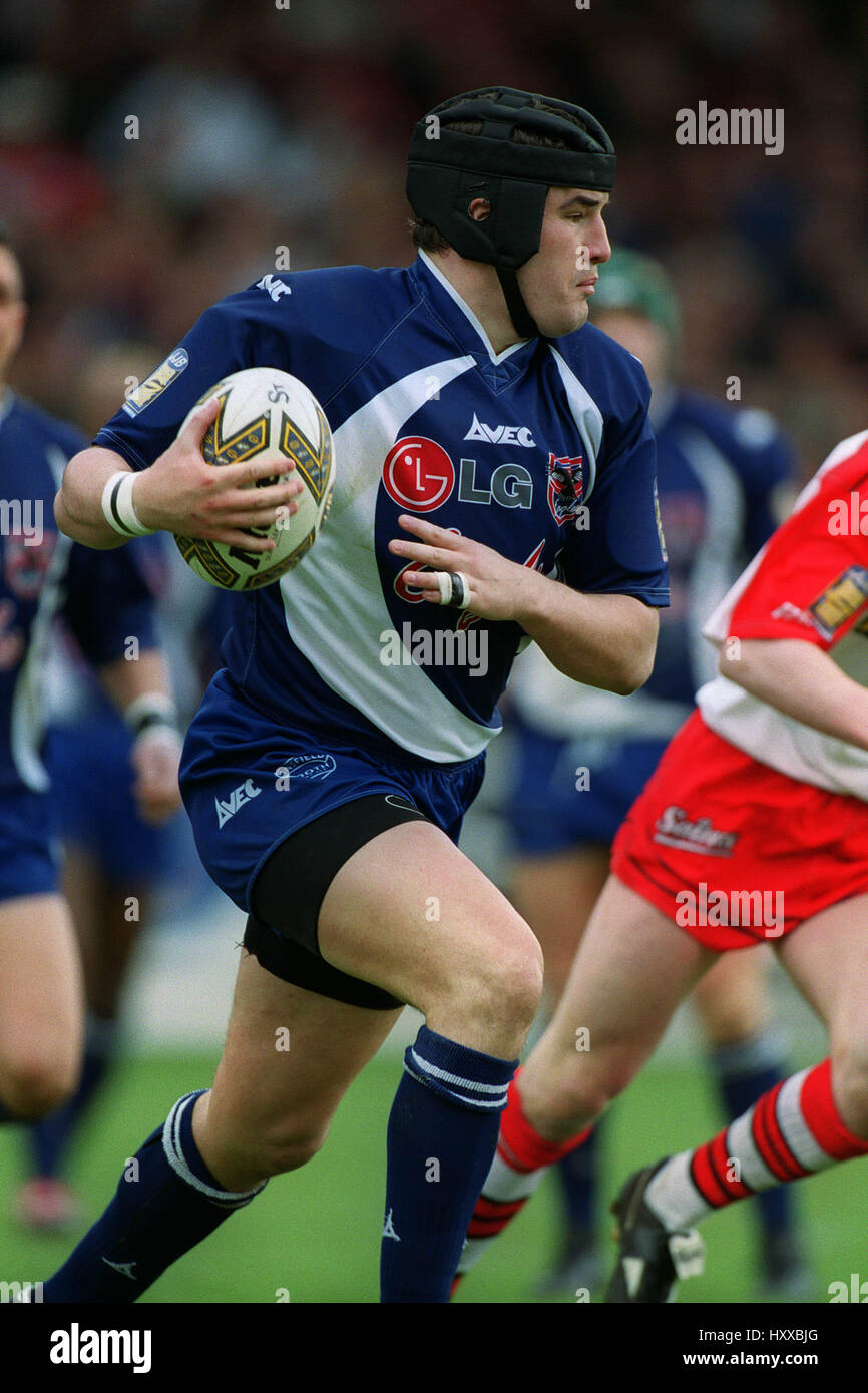 SIMON BALDWIN SHEFFIELD EAGLES RLFC 19 April 1999 Stock Photo - Alamy