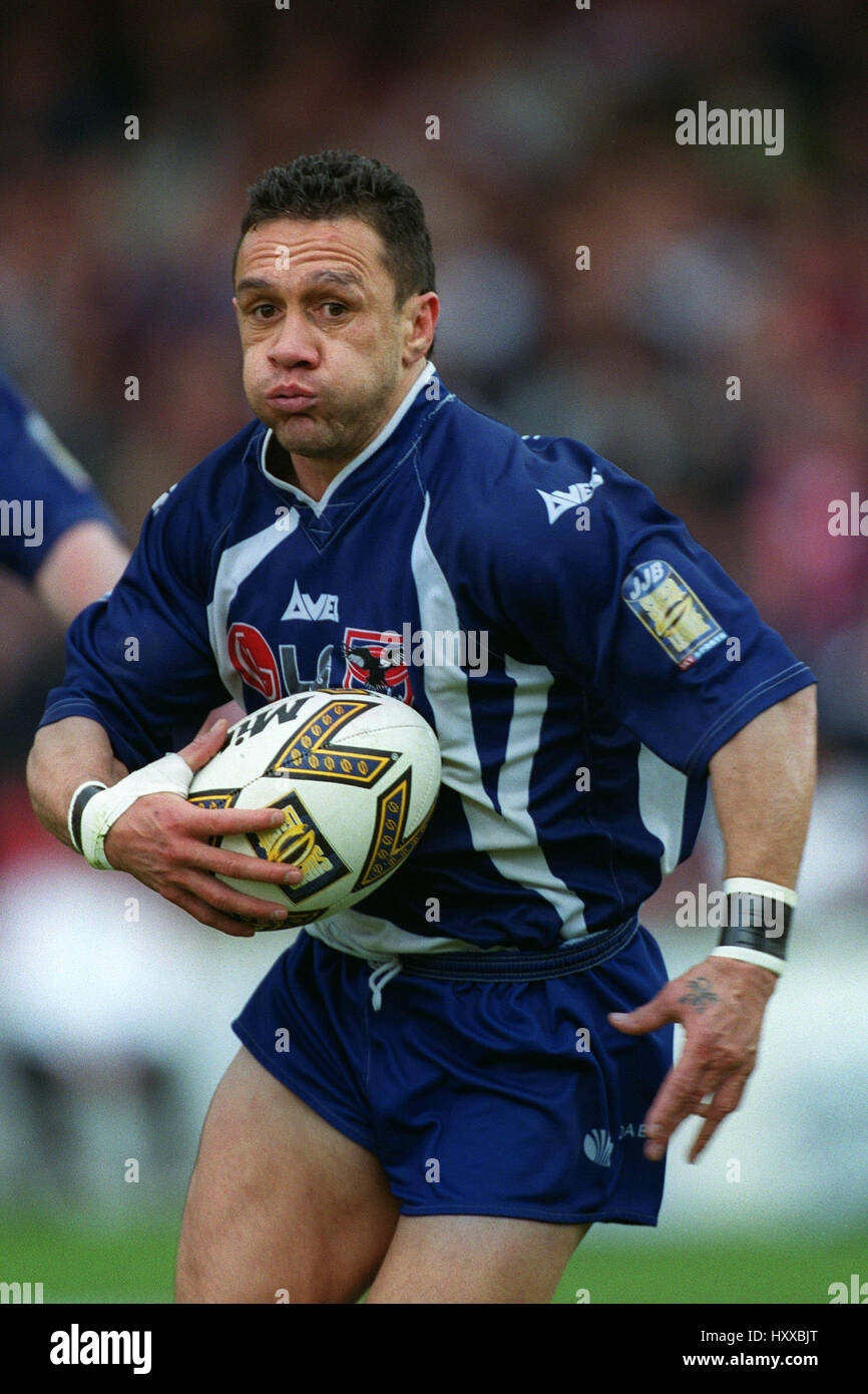 DAVID WATSON SHEFFIELD EAGLES RLFC 17 April 1999 Stock Photo - Alamy